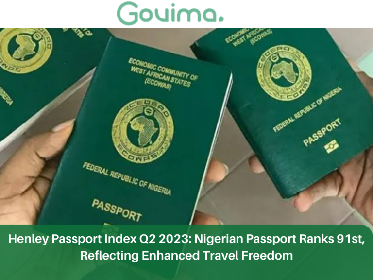 Henley Passport Index Q2 2023: Nigerian Passport Ranks 91st, Reflecting ...