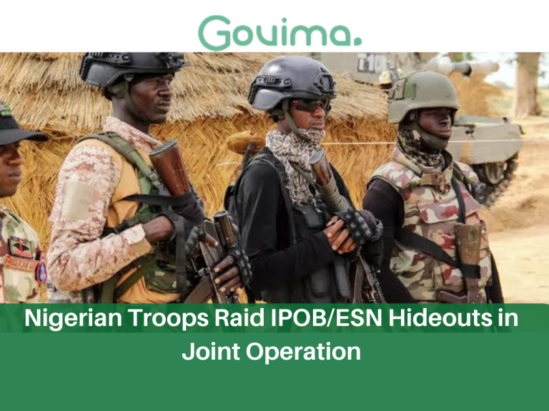 Nigerian Troops Raid IPOB/ESN Hideouts In Joint Operation - Govima News