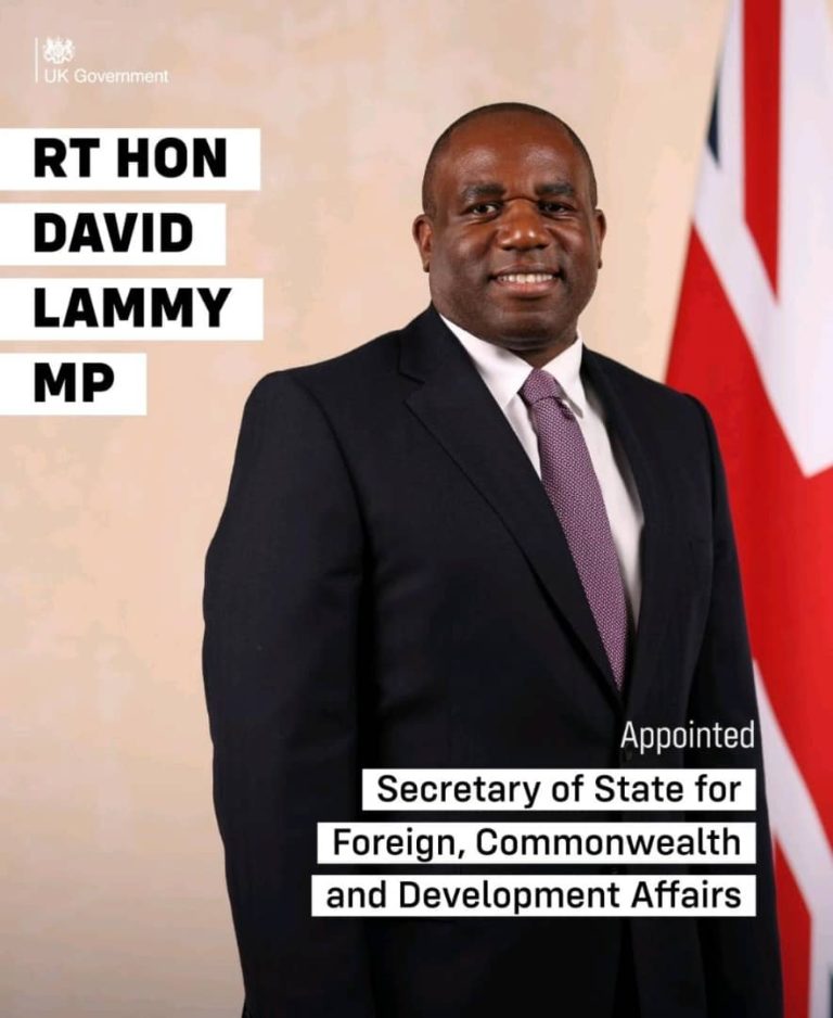 David Lammy Appointed UK Foreign Secretary In Labour's New Cabinet ...